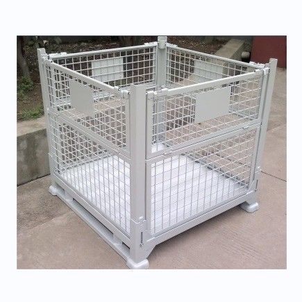 Corrosion Protection Folding Metal Box Warehouse Stack Container ...